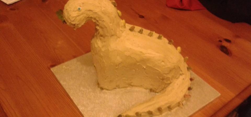 Dinosaur Cake - The Great British Bake Off | The Great British Bake Off