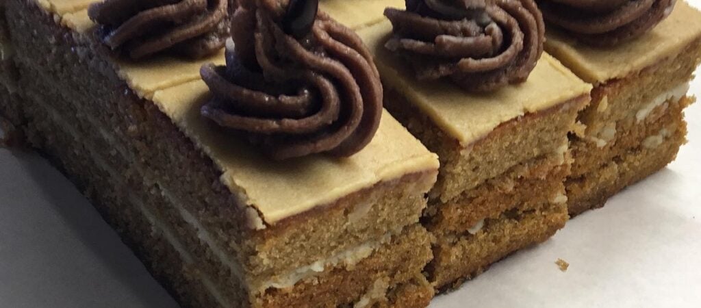 Mocha Tray Bake - The Great British Bake Off | The Great British Bake Off