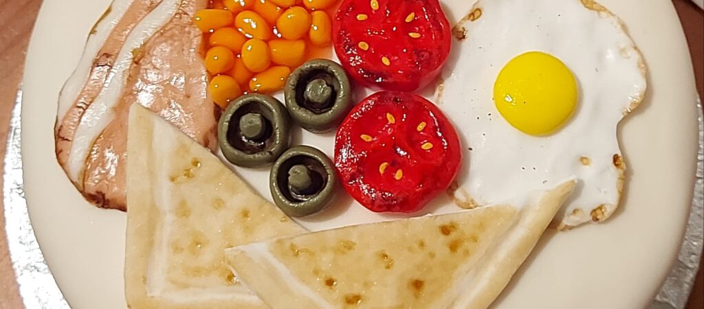 Fry-up cake - The Great British Bake Off | The Great British Bake Off