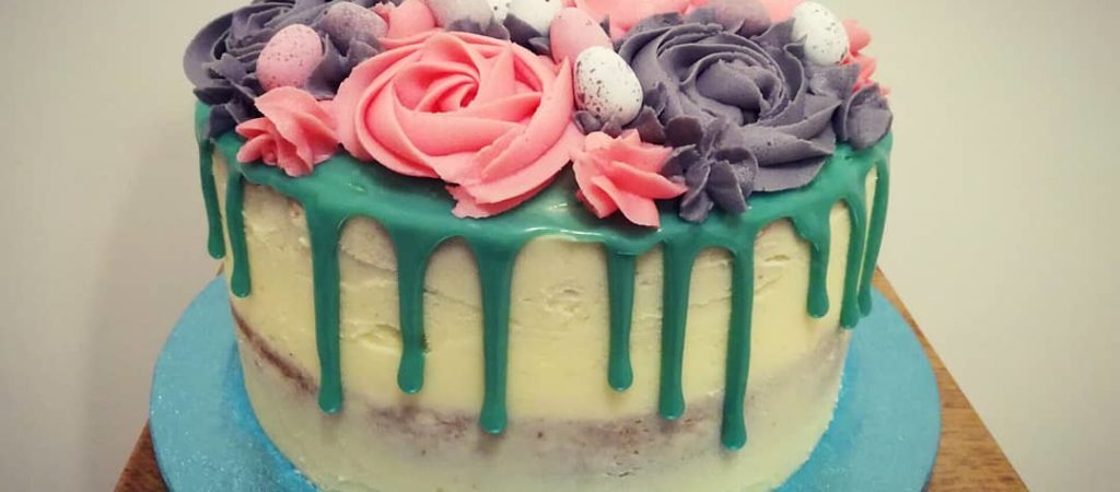 Spring drip cake - The Great British Bake Off | The Great British Bake Off