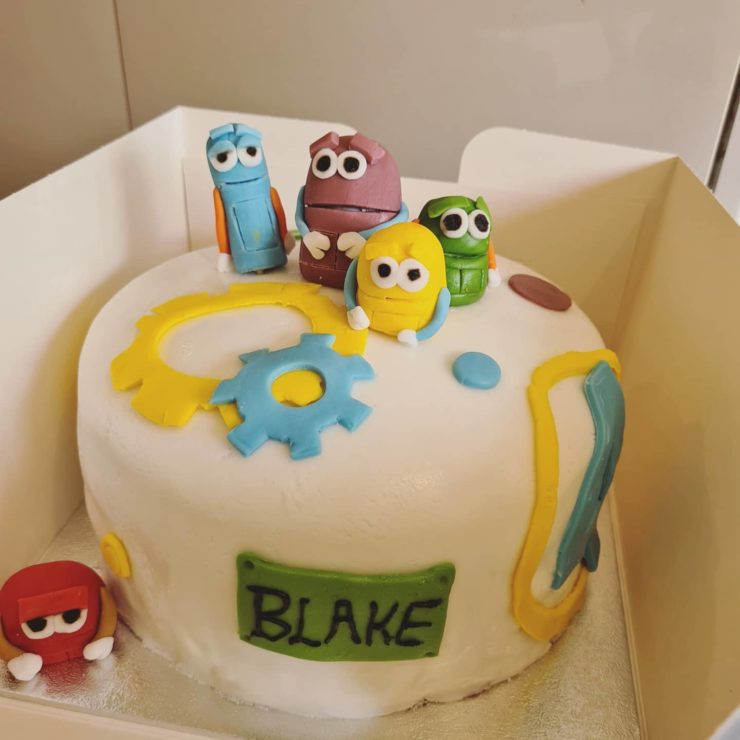 StoryBots sponge - The Great British Bake Off