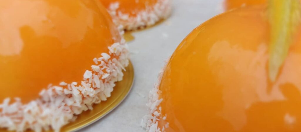 Mango entremets - The Great British Bake Off | The Great British Bake Off