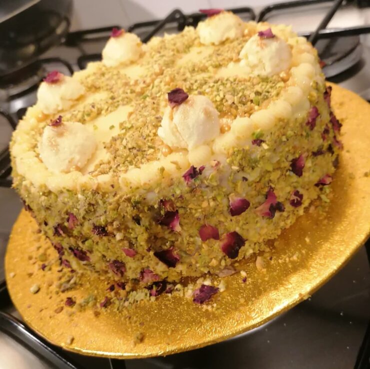 Ras malai cake - The Great British Bake Off