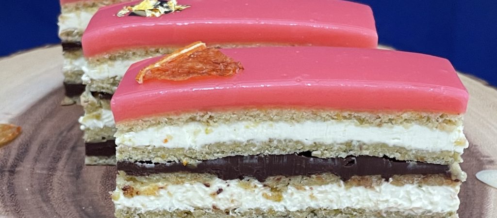 Zesty orange opera cake - The Great British Bake Off | The Great ...