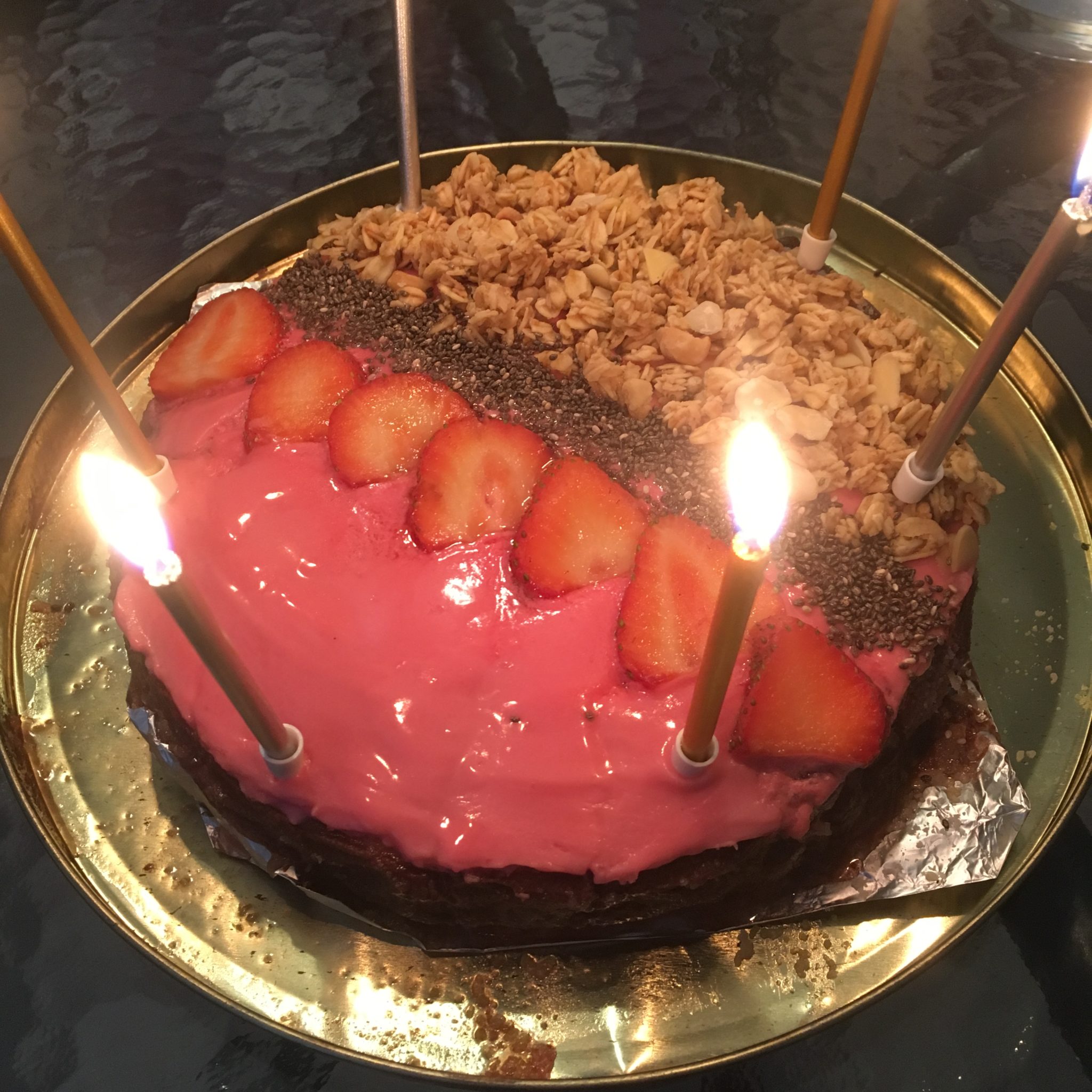 Vegan smoothie bowl cake - The Great British Bake Off | The Great ...