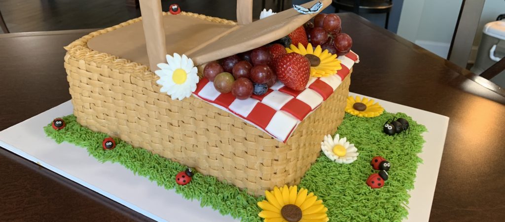 Picnic basket cake - The Great British Bake Off | The Great British ...
