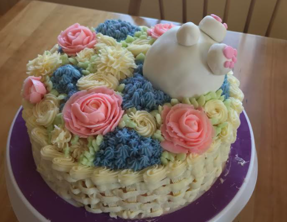 Easter basket cake - The Great British Bake Off | The Great British ...