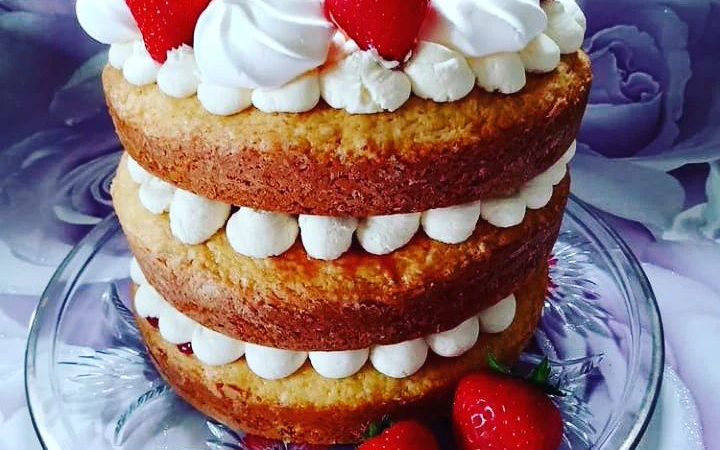 Victoria sponge cake - The Great British Bake Off | The Great British ...