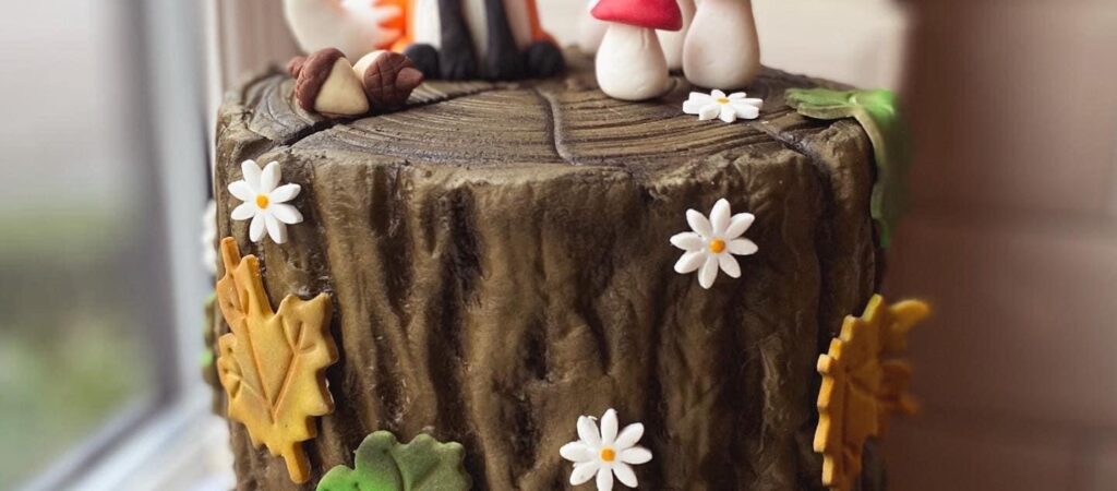 Woodland Forest cake - The Great British Bake Off | The Great British ...