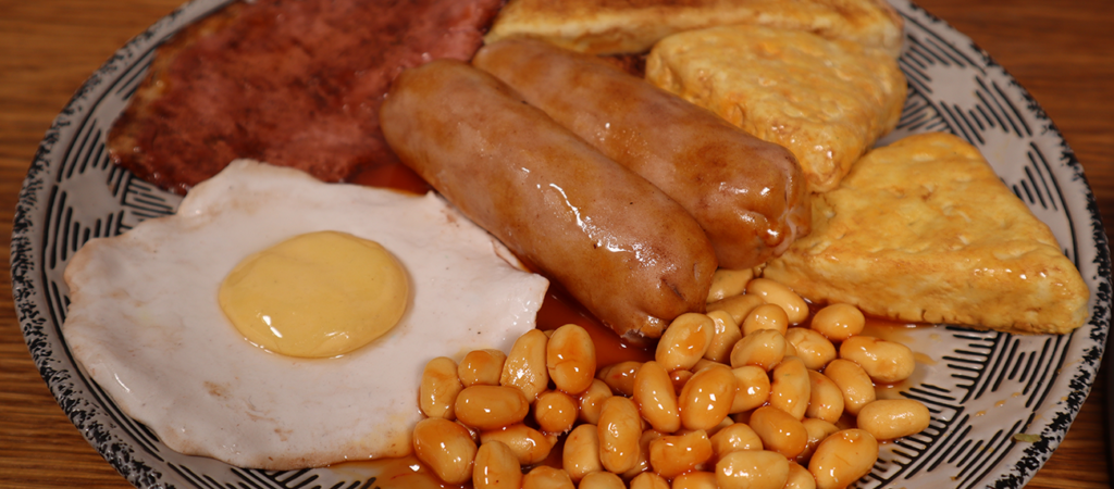 English breakfast cake - The Great British Bake Off | The Great British ...