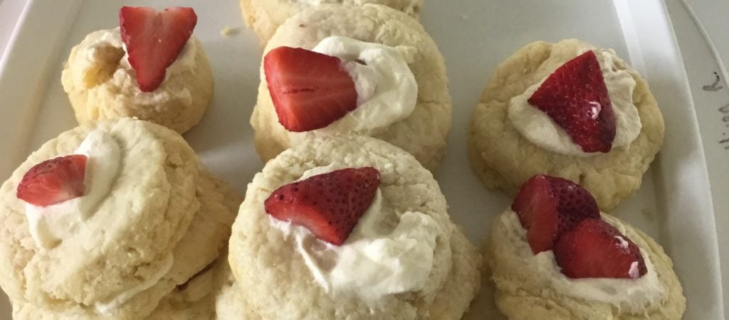 Strawberry shortcake stacks - The Great British Bake Off | The Great ...