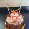 Autumn fox cake - The Great British Bake Off