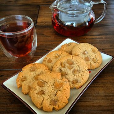 Stem ginger cookies - The Great British Bake Off