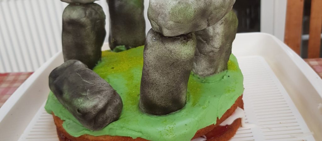 Stonehenge cake - The Great British Bake Off | The Great British Bake Off