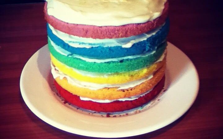 Ravishing Rainbow Cake - The Great British Bake Off | The Great British ...