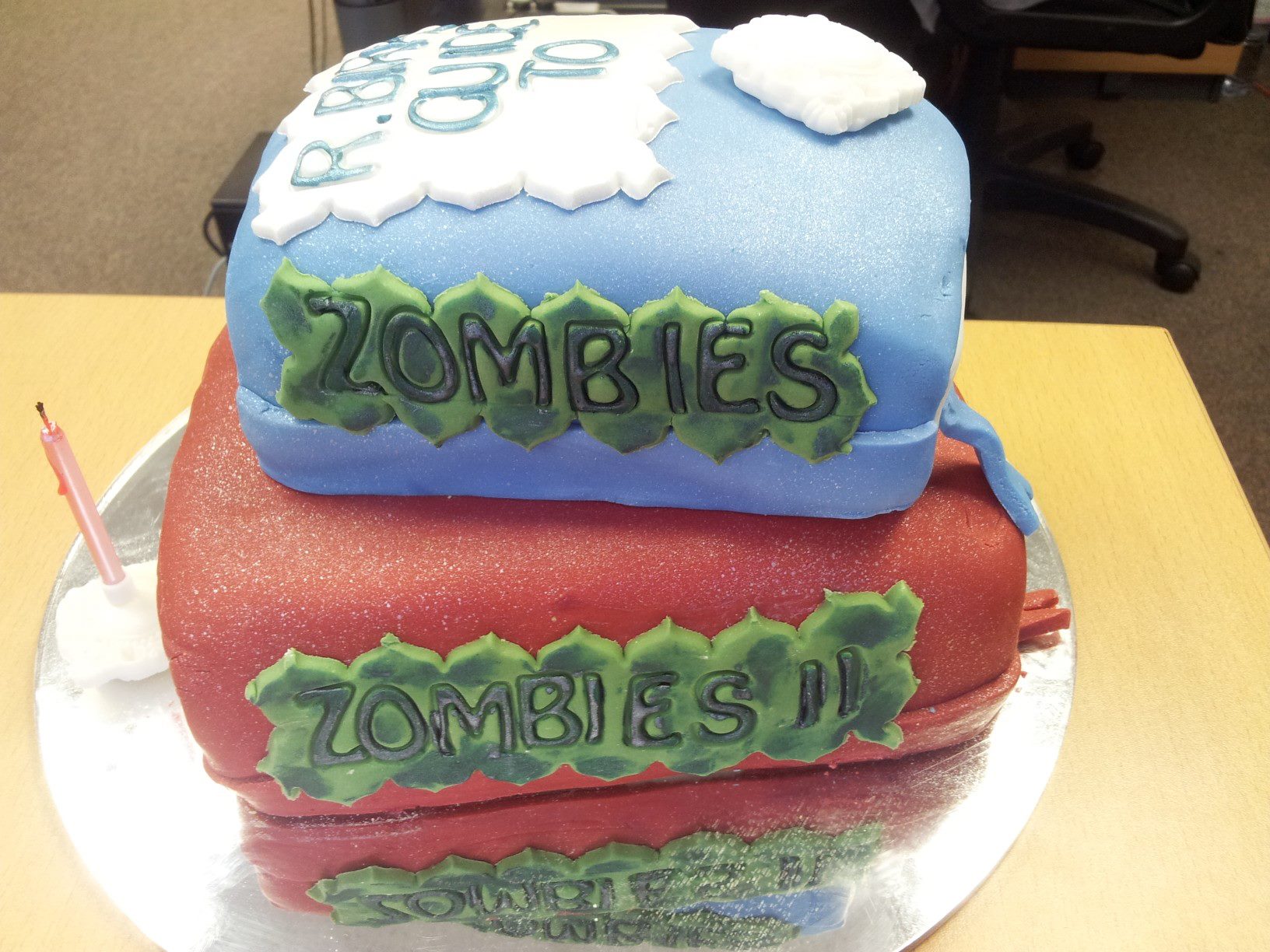 VERY Chocolatey zombie book cake - The Great British Bake Off | The ...