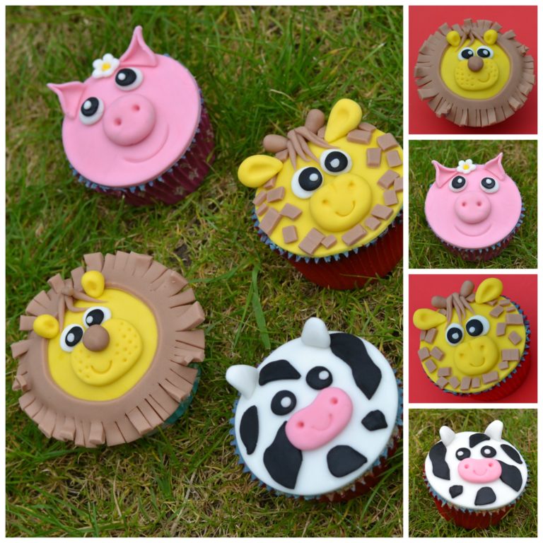 Cute Animal Cupcakes - The Great British Bake Off