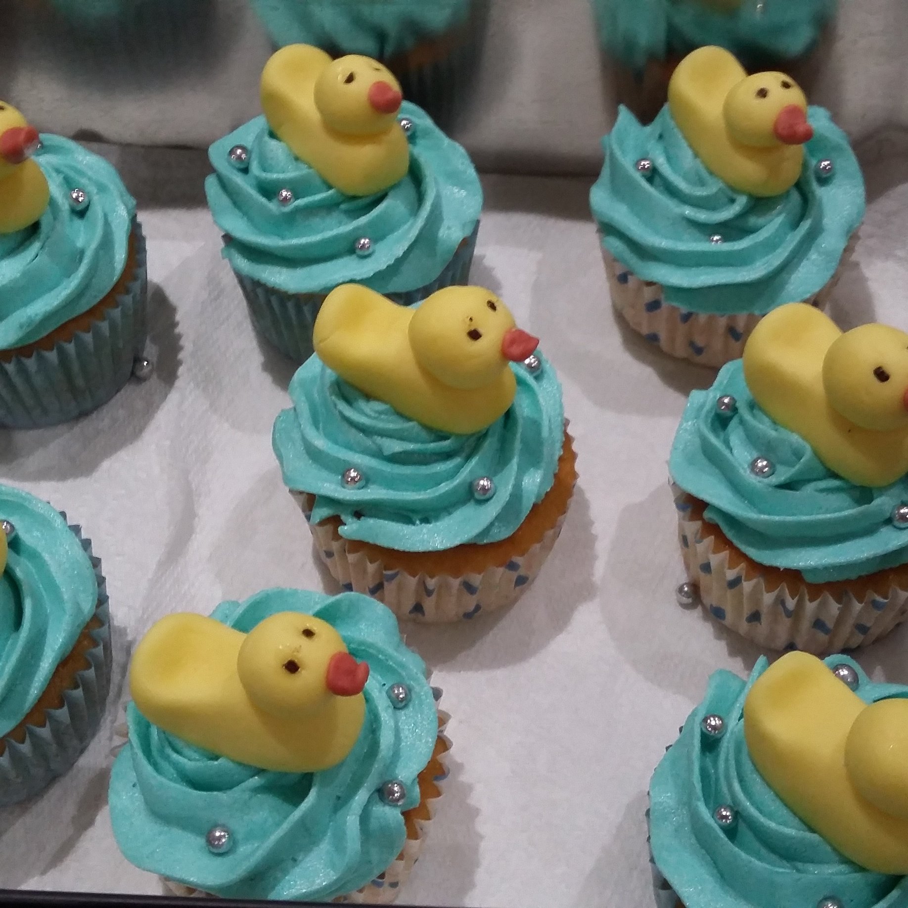 Rubber Duck Cupcakes