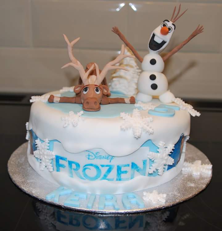 Frozen cake - The Great British Bake Off