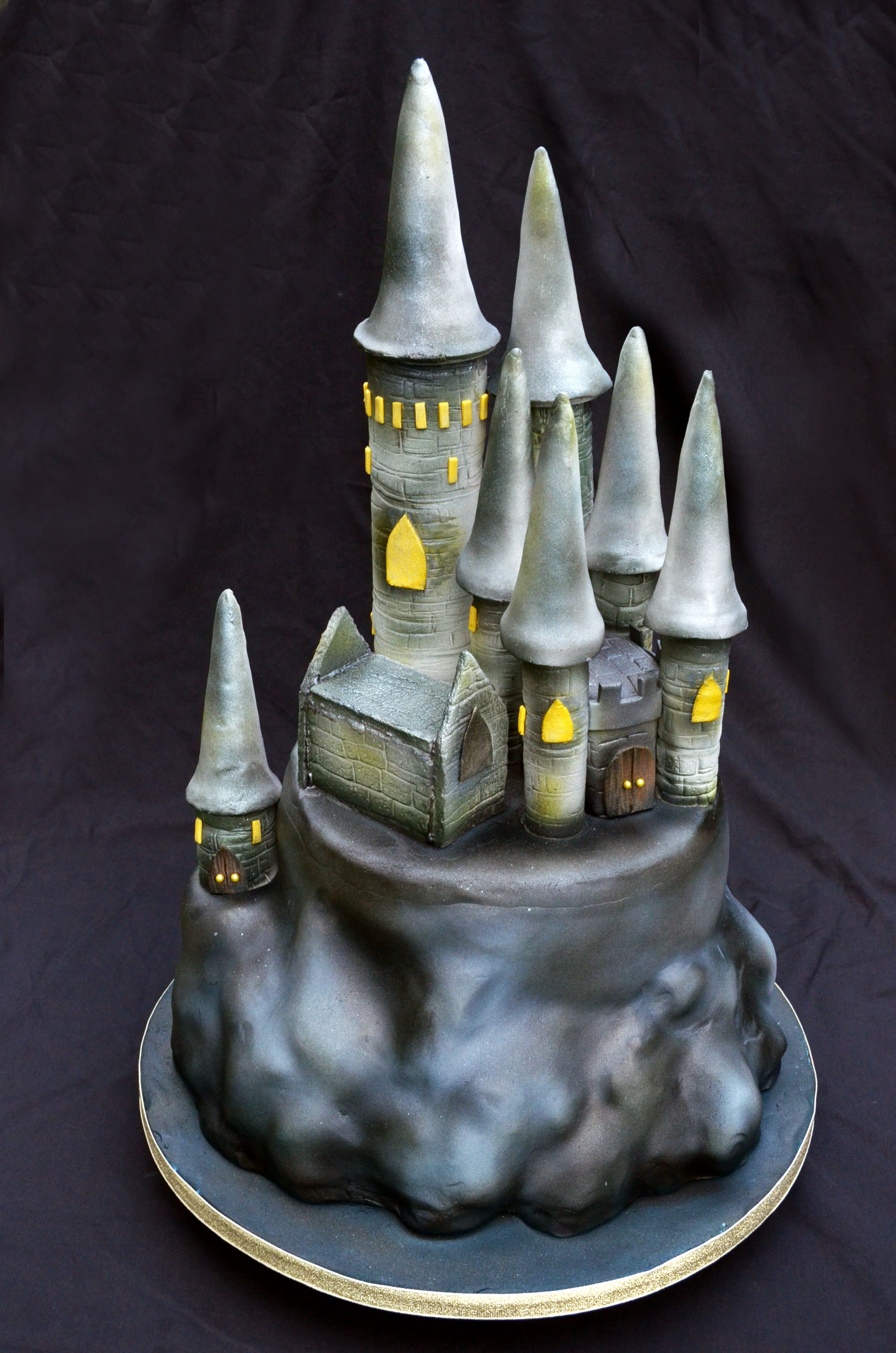Hogwarts inspired Castle - The Great British Bake Off