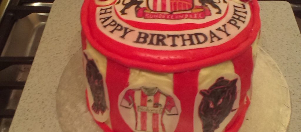 Sunderland FC cake - The Great British Bake Off | The Great British ...