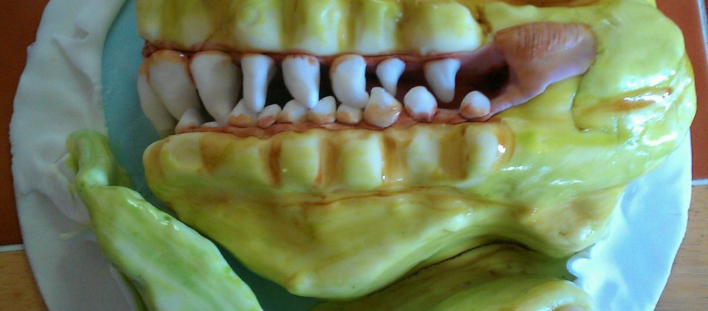 T Rex Birthday Cake - The Great British Bake Off | The Great British ...