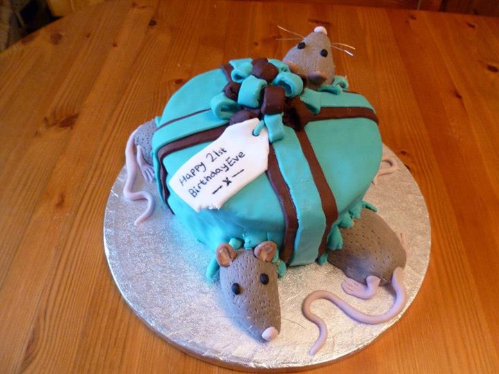 Rat Attack Birthday Cake - The Great British Bake Off