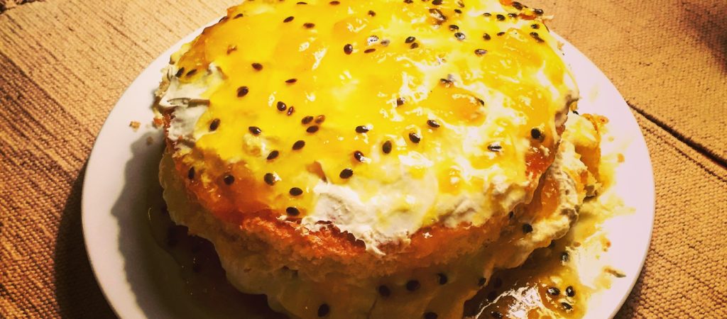 Tropical Twist Sponge Cake - The Great British Bake Off | The Great ...