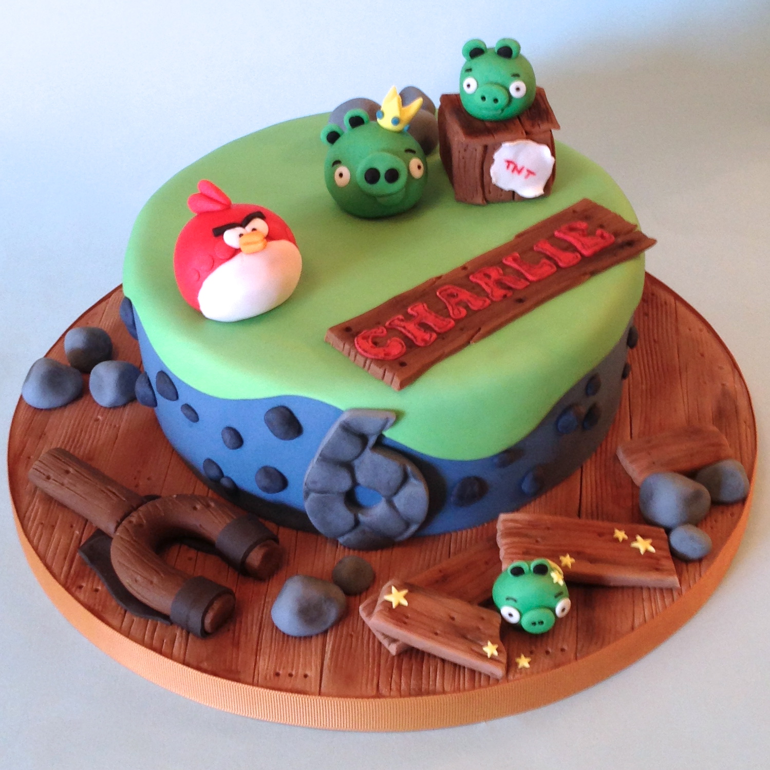 Angry Birds Inspired Bake! - The Great British Bake Off