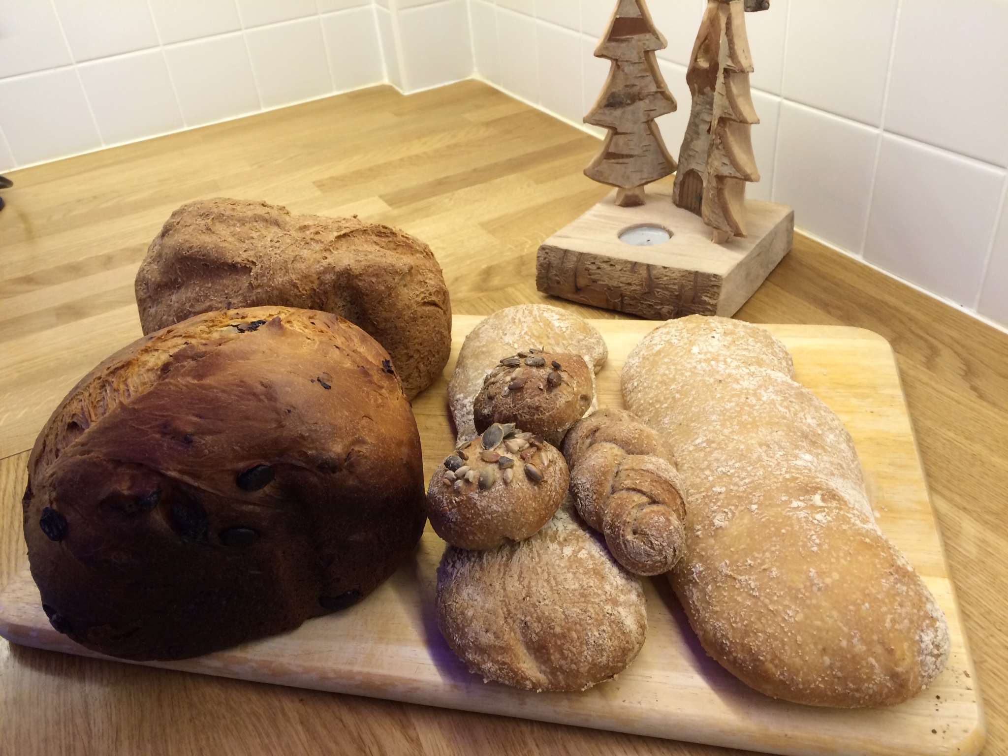 Selection of breads - The Great British Bake Off
