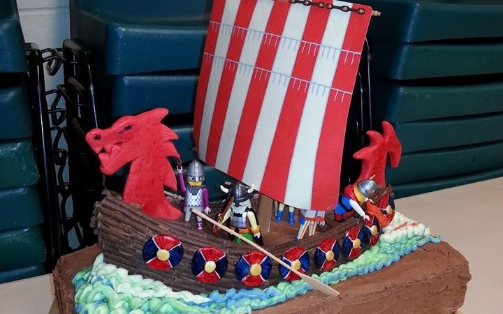 Chocolate Viking Longship - The Great British Bake Off | The Great ...
