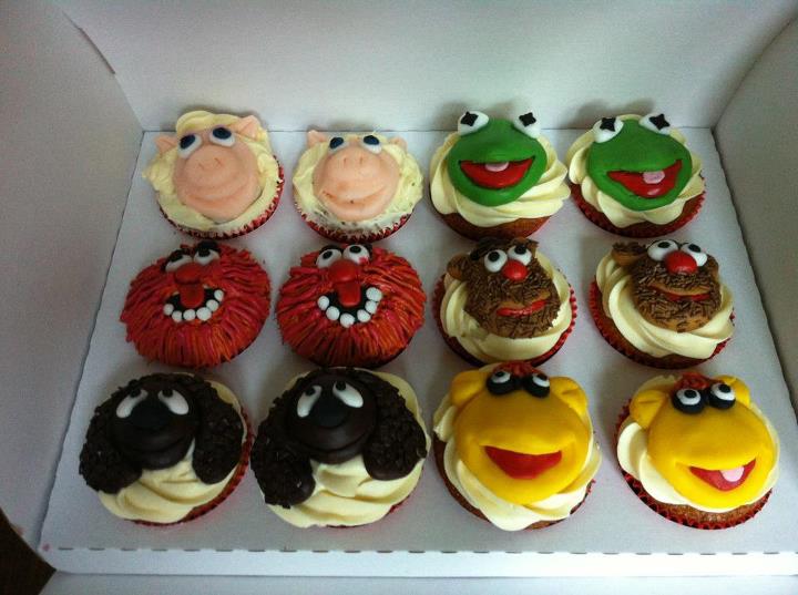 Muppet cupcakes - The Great British Bake Off