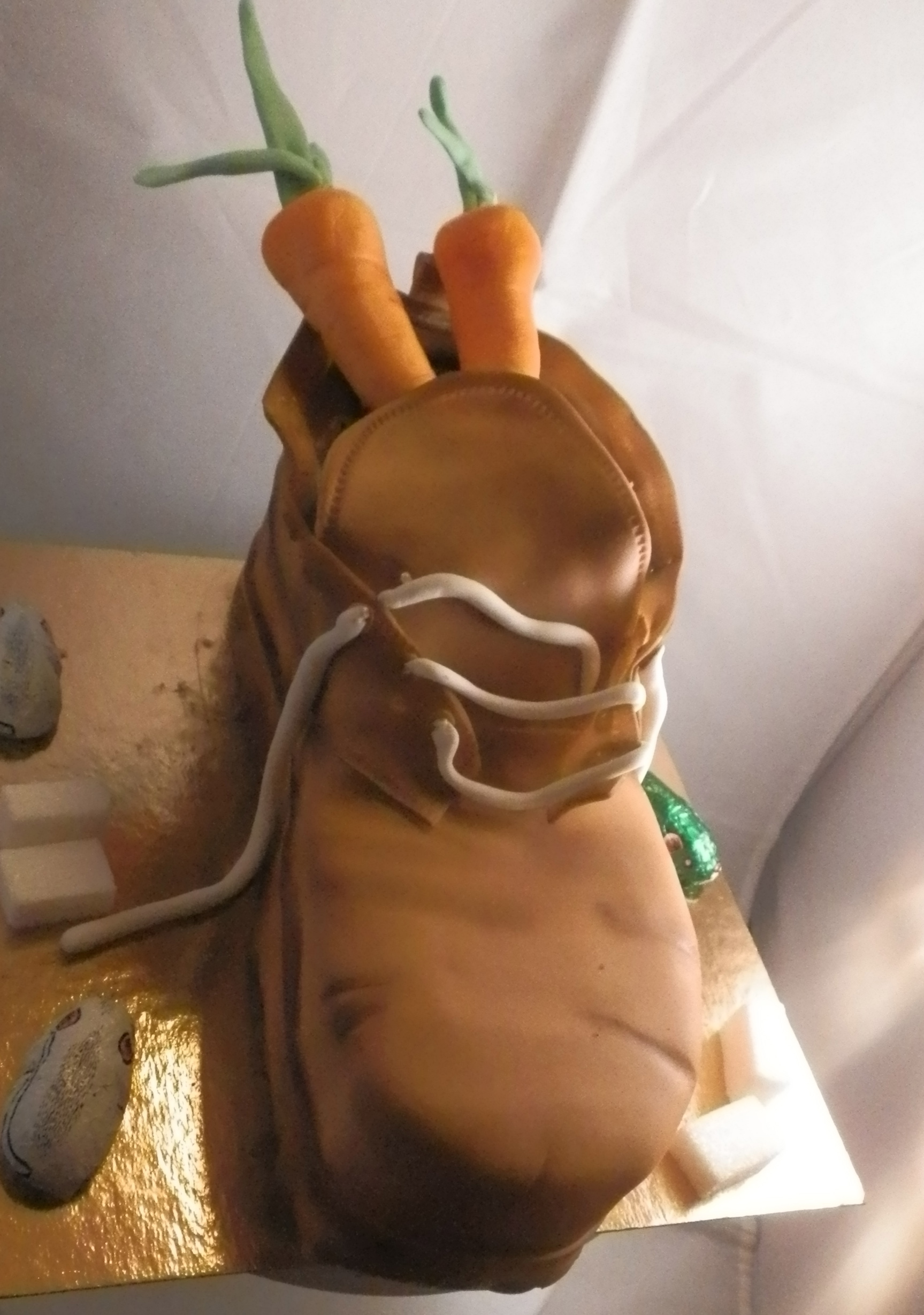 Shoe cake - The Great British Bake Off