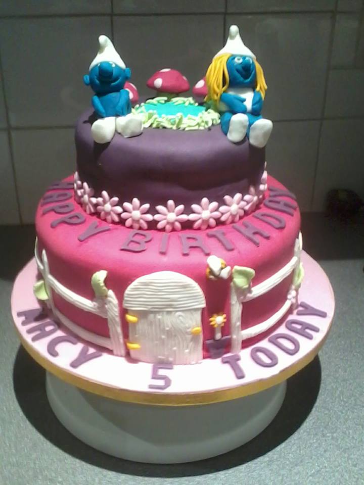 Smurf Cake