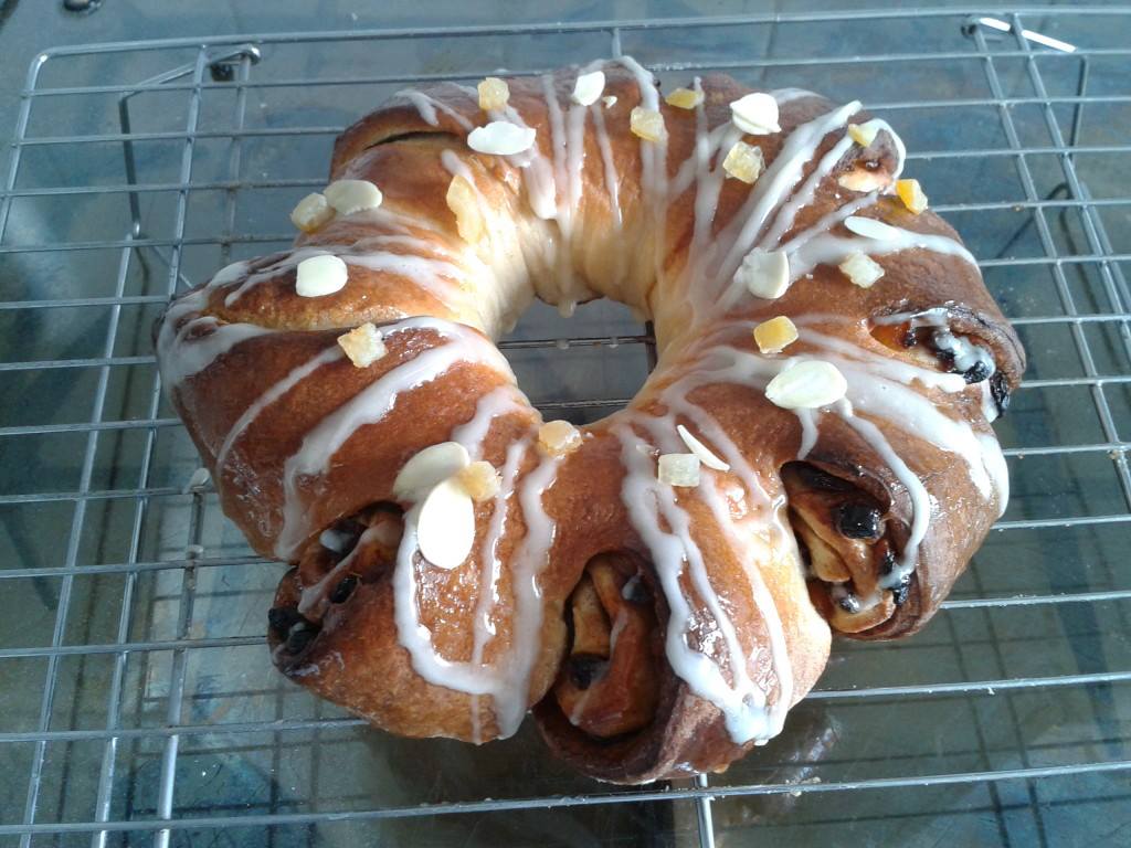 Easter Tea Bread - The Great British Bake Off