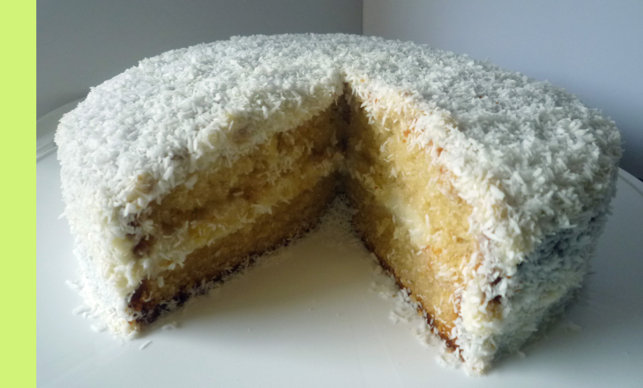 Creole Coconut Cream Cake - The Great British Bake Off