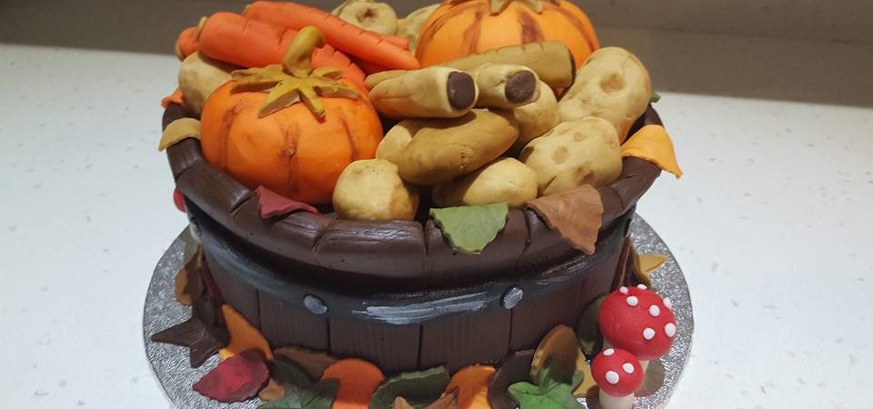 Harvest Festival Cake - The Great British Bake Off | The Great British ...