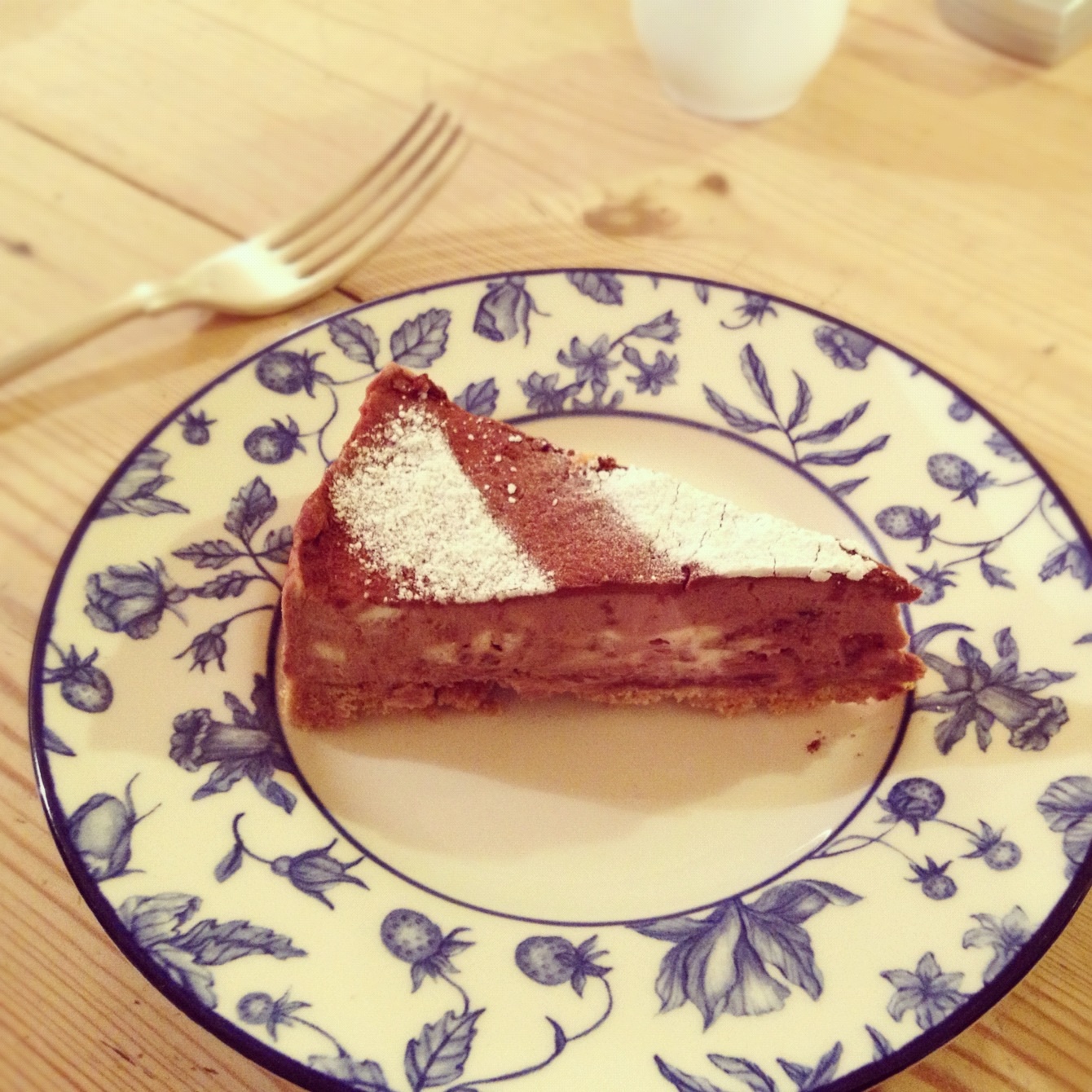 Chocolatey cheesecake - The Great British Bake Off