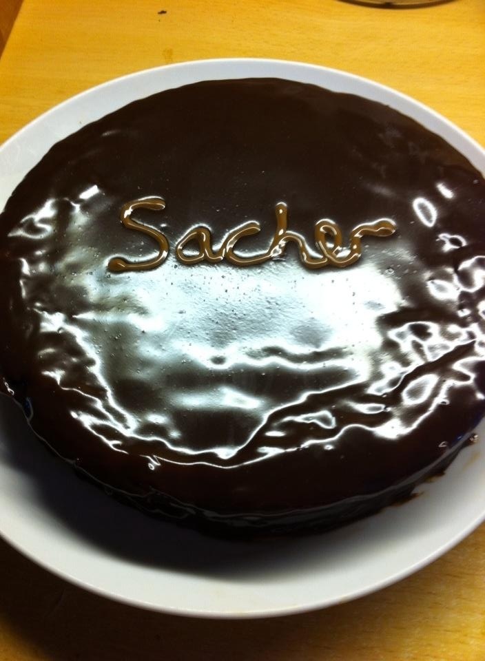 Sacher torte - The Great British Bake Off