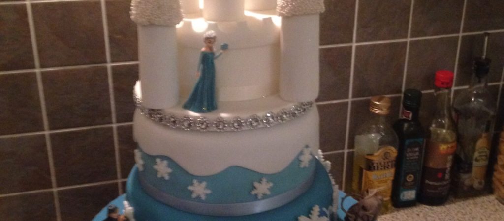 Frozen Birthday Cake - The Great British Bake Off | The Great British ...