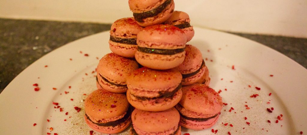 Raspberry and chocolate macarons - The Great British Bake Off | The ...