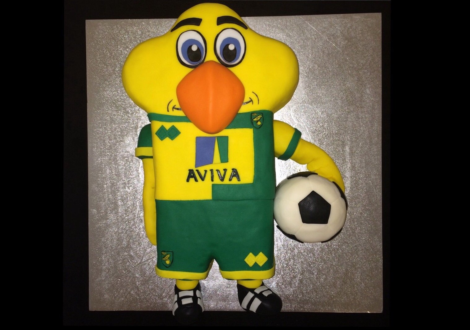 Captain Canary Birthday Cake - The Great British Bake Off