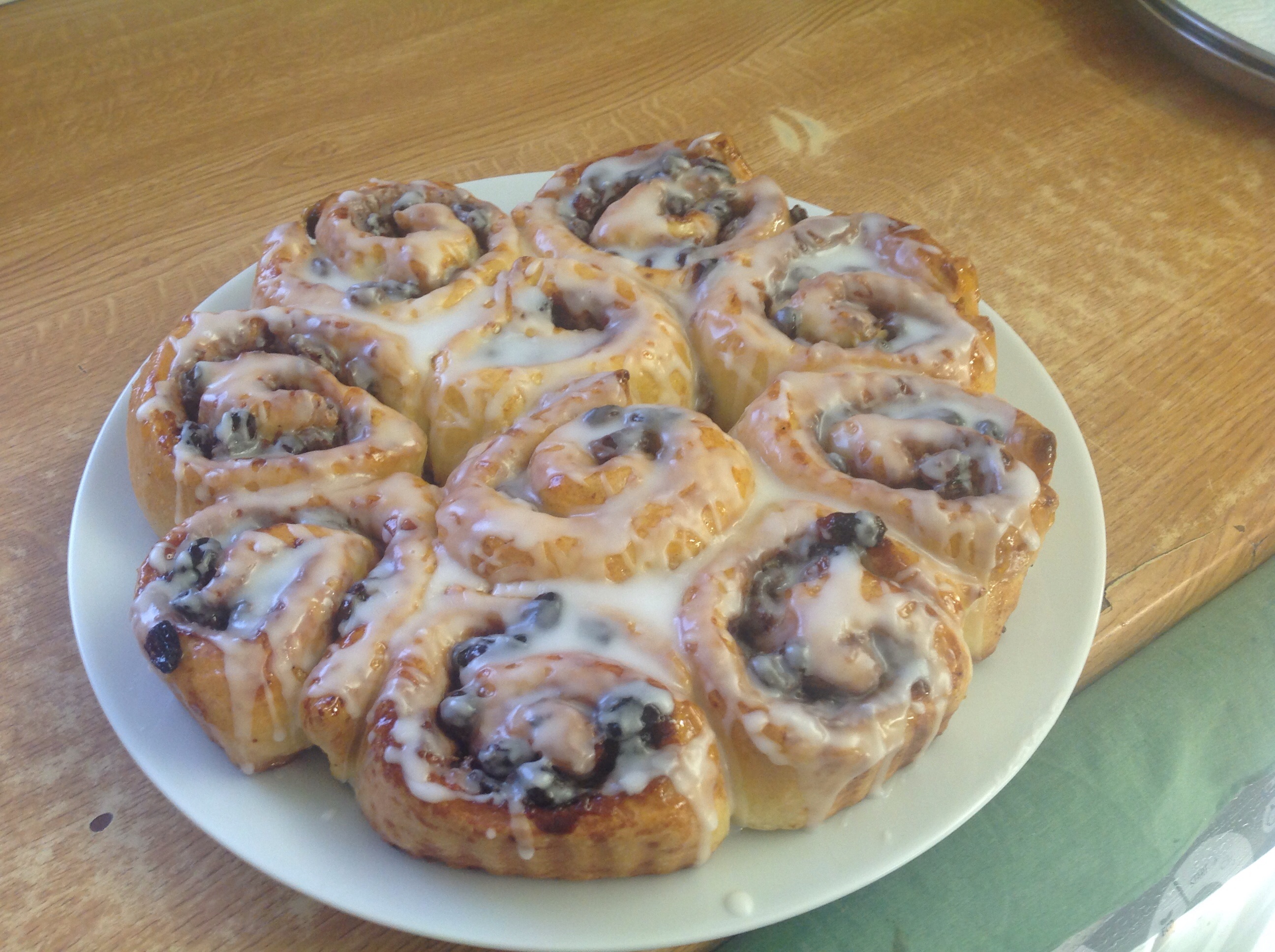 Chelsea buns - The Great British Bake Off
