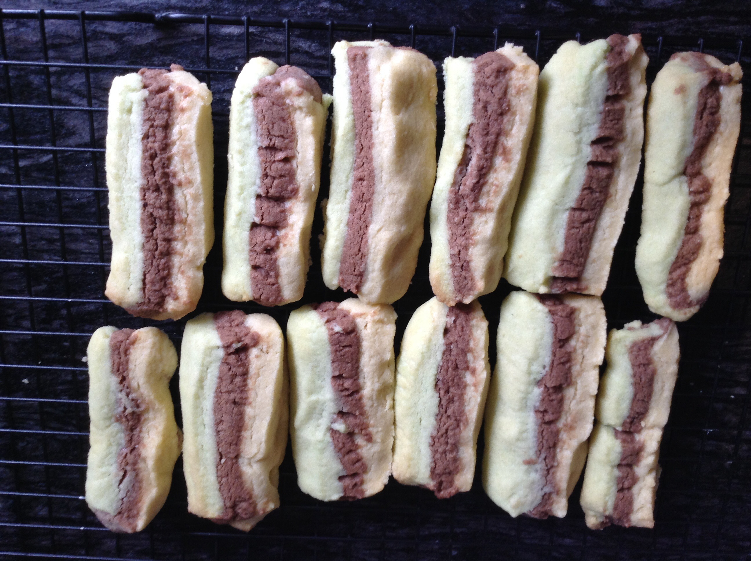 Neapolitan Cookies - The Great British Bake Off