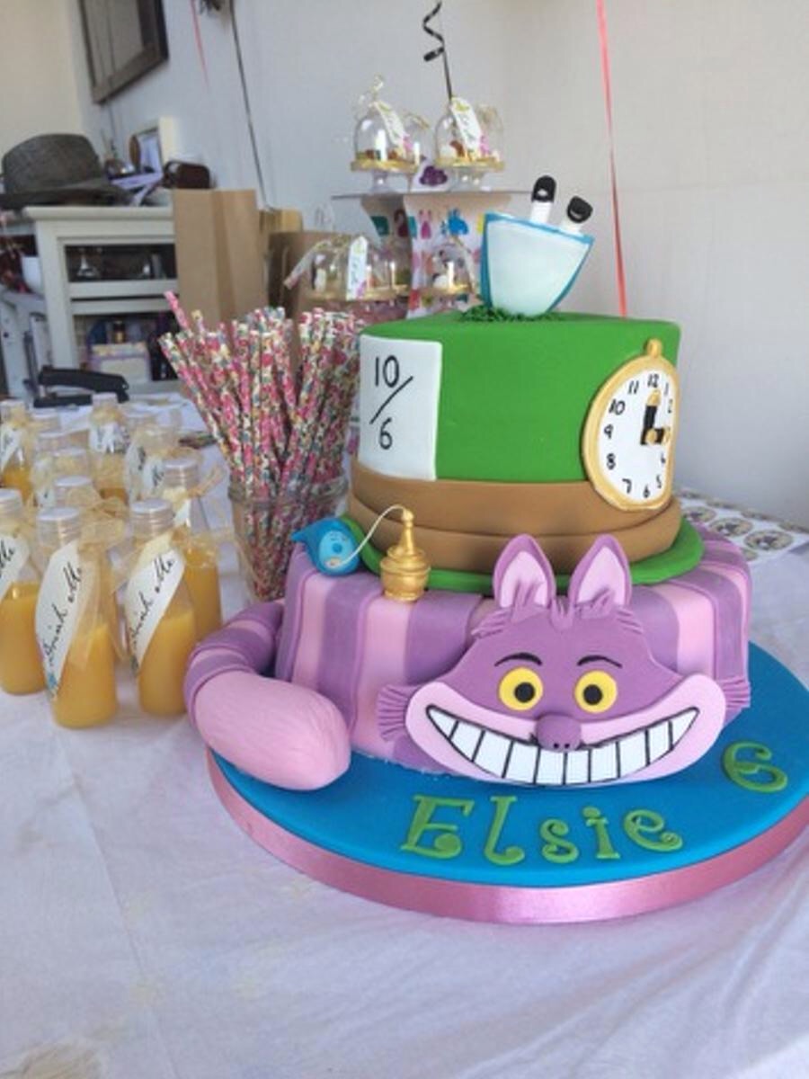 Crazy Wonderland Cake - The Great British Bake Off