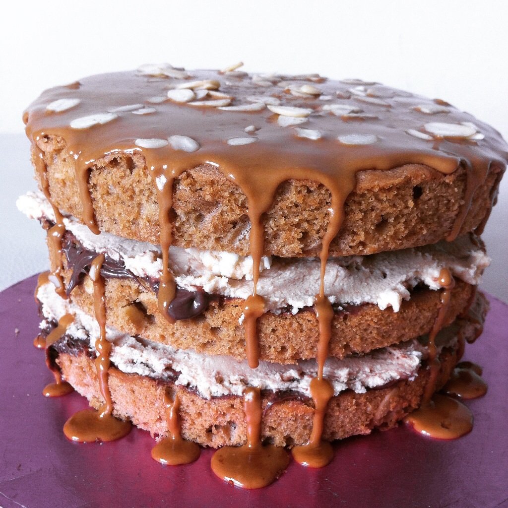 Cappuccino cake - The Great British Bake Off