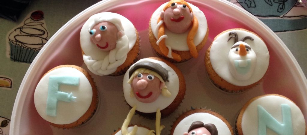 Frozen vanilla cupcakes - The Great British Bake Off | The Great ...