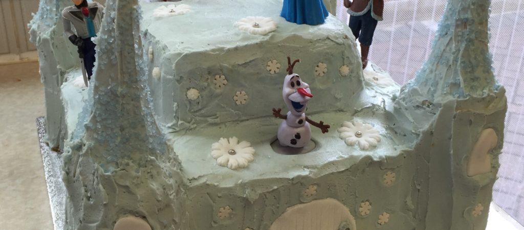 Frozen birthday cake - The Great British Bake Off | The Great British ...