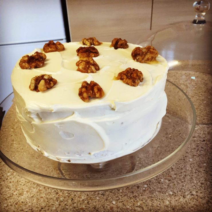 Walnut Layer Cake - The Great British Bake Off