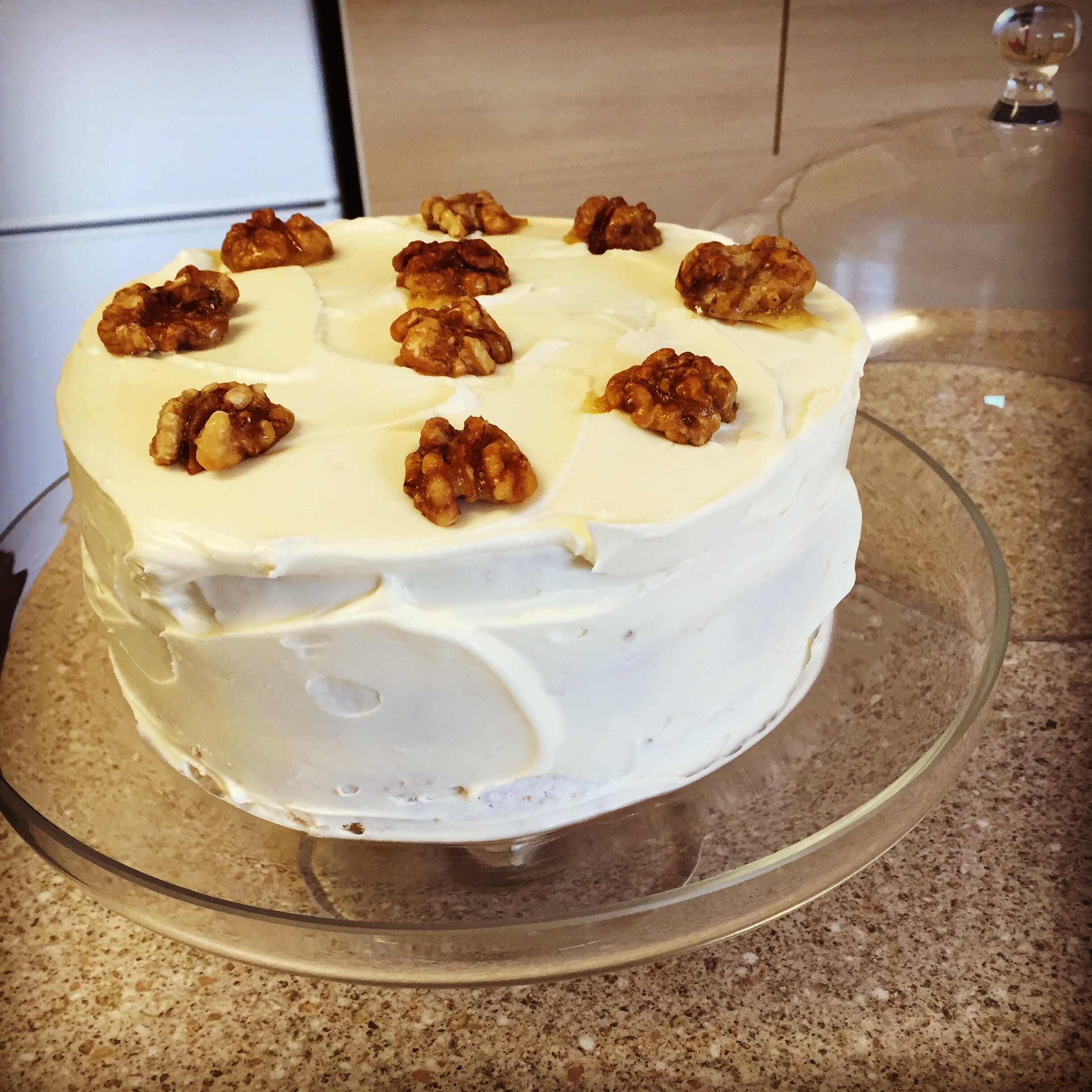 Walnut Layer Cake - The Great British Bake Off